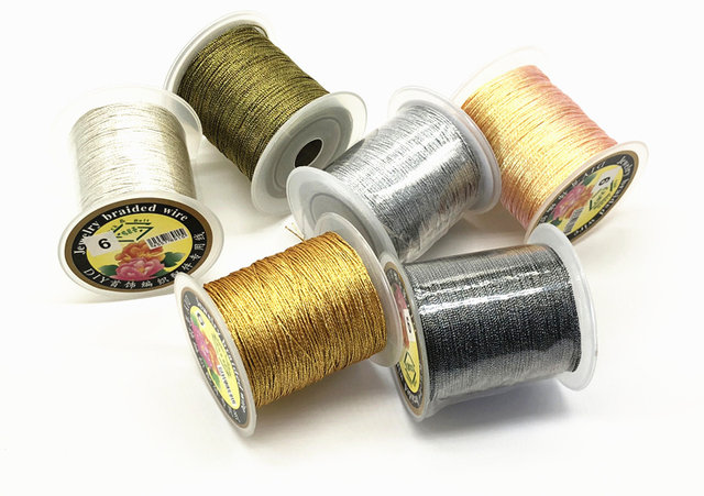 Gold Sweeping Golden and Silver Winds Winding 3 6.912 DIY Beads ...