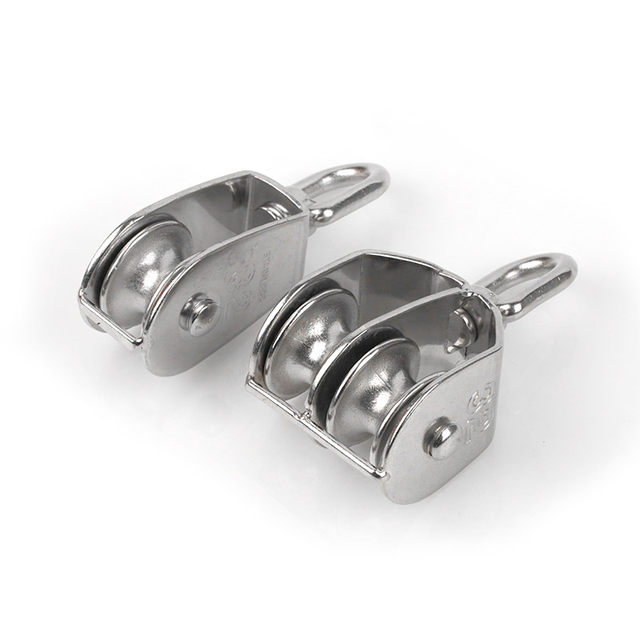 304 stainless steel pulleys Single/Double U-shaped pulleys Universal ...