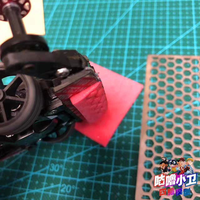 Homemade Tamiya sponge 15492/15441/15512 angle brake hot fixed plate ...