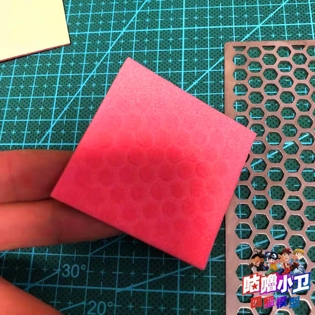 Homemade Tamiya sponge 15492/15441/15512 angle brake hot fixed plate ...