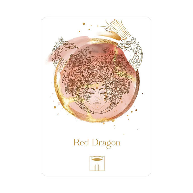 Imported genuine Maya planet bronzing oracle cards Maya Astro Cards ...
