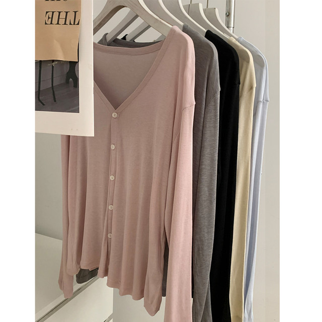 Tennis thin cardigan jacket for women 2025 new spring and summer gentle ...