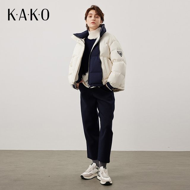 Kako autumn and winter new women's fashion commute, simple, loose ...