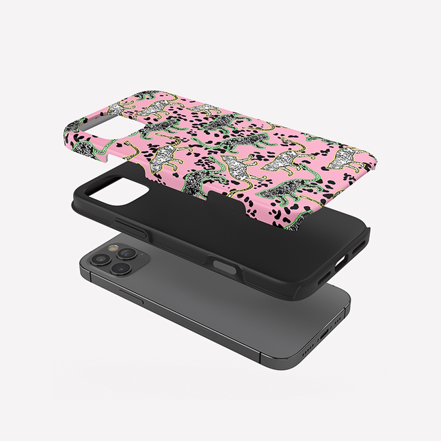 Acvoo retro pink leopard personalized iPhone 16 Promax protection 13 ...