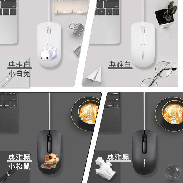 Mouse wired silent, silent business household office USB external ...