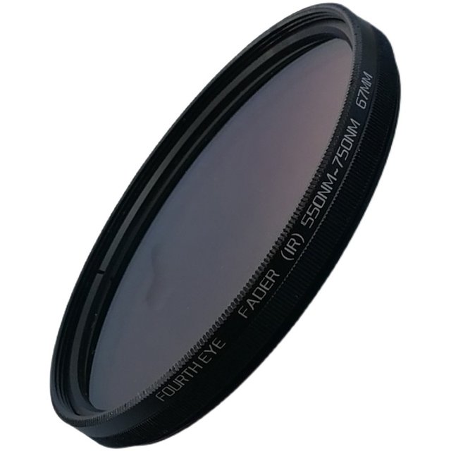 Integrated adjustable infrared filter 550-750NmFader IR49 camera SLR ...