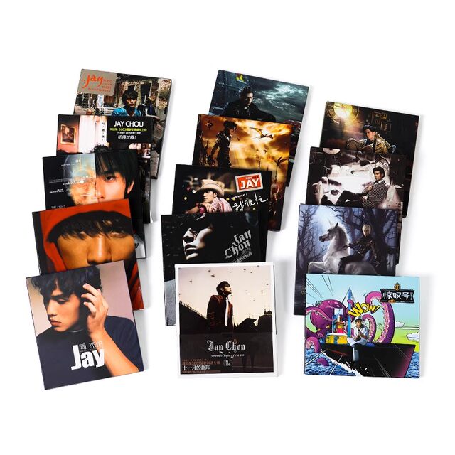 Official JAY Jay Chou Album Genuine Set 14 Collection Set Gifts CD ...