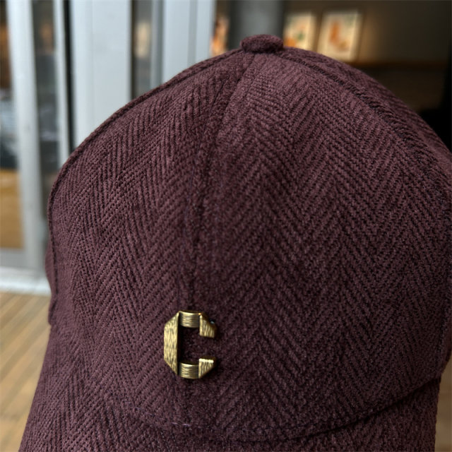 2024 autumn and winter new three -dimensional hard -top baseball caps ...