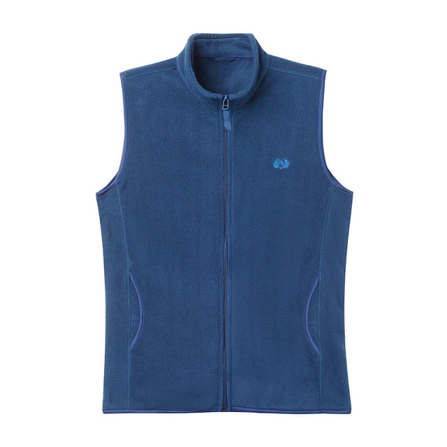 Woodpecker casual vest men's autumn and winter sleeveless stand -up ...