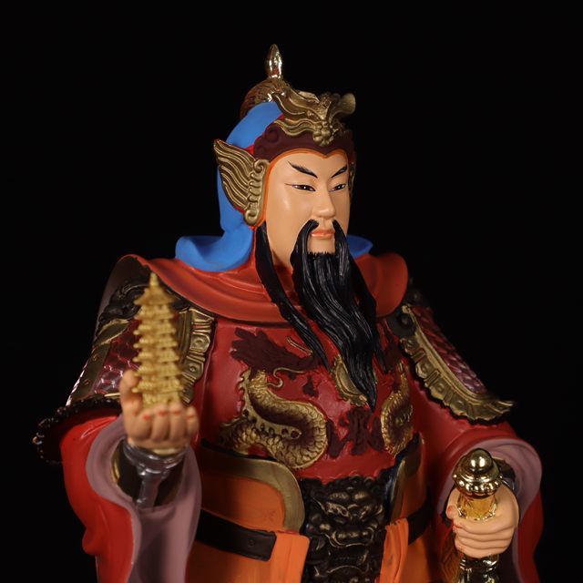 Tota Lee Tianwang statue of resin Buddha statue 12 -inch 16 -inch Li ...