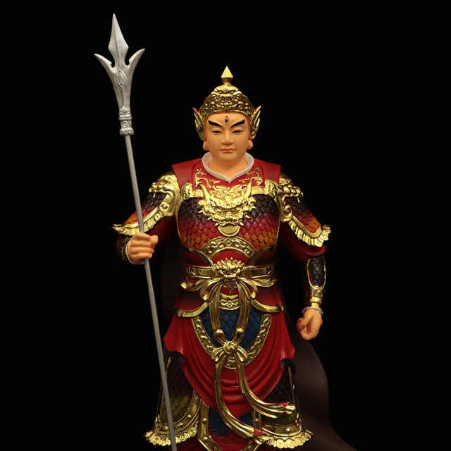 Erlang God Yang Jian resin is like General Erlang Zhenjun, Xiaotian Dog ...