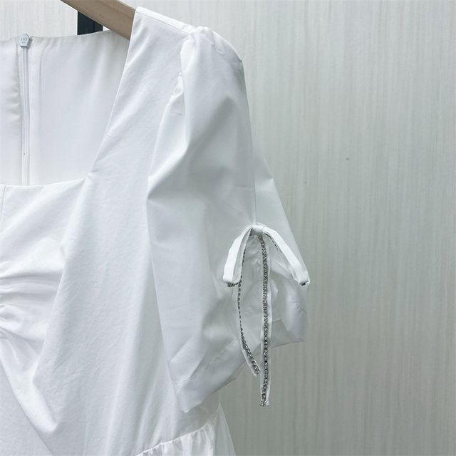 Lang S2024 Summer New French Fang Fang Ling Long Skirt Women's ...