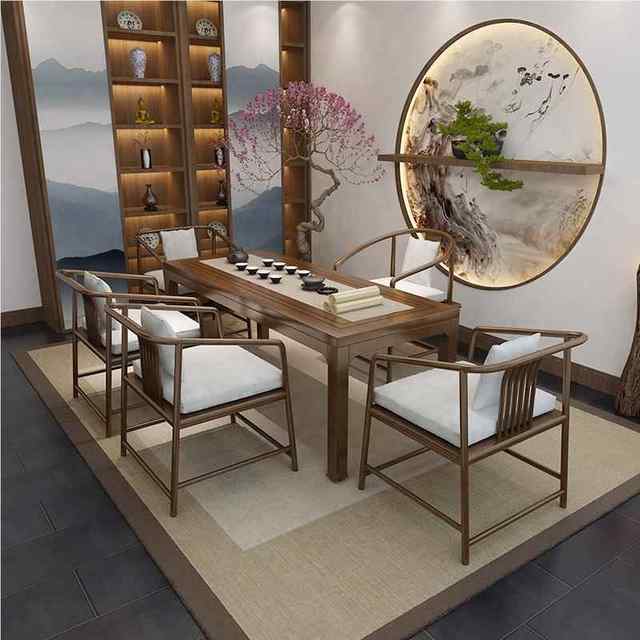 Modern approximately 112203 tea table, living room table, solid wood ...
