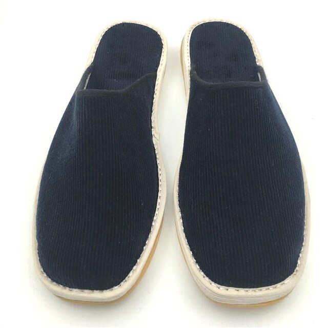 All cotton sole cloth slippers for men and women's shoes for old ...