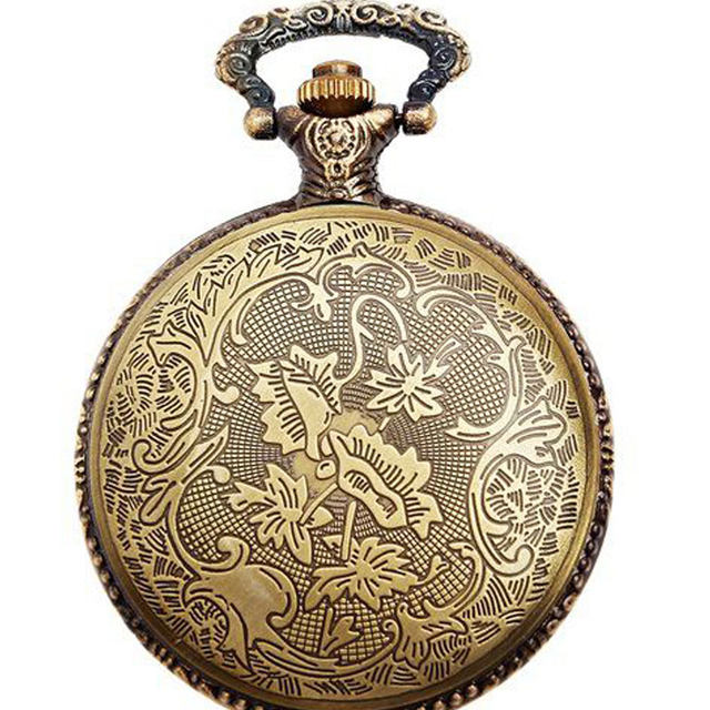 Creative and versatile nostalgic clear digital pocket watch pendant ...