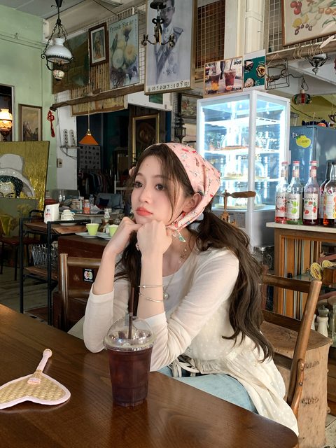 FF BLUE Cool Feng Youxin Scheming with a slightly transparent two-color ...