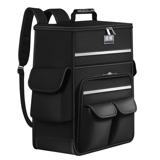 Hubang double-shoulder tool backpack sturdy and durable electrician ...