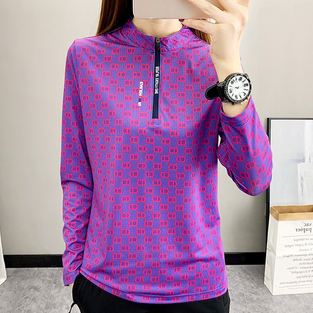 2025 new outdoor quick-drying clothes for women standing collar ...