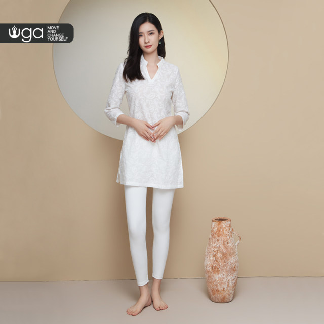 Youjia yoga suit women pure cotton healing Zen suit loose Kundalini ...