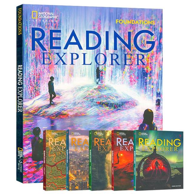 Original imported reading explorer third edition F 1 2 3 4 5 American ...