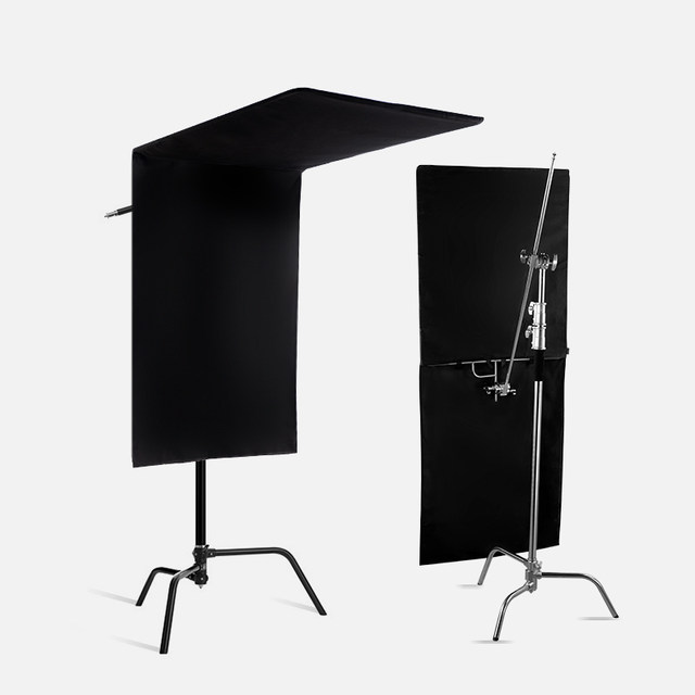 Flag board frame shading cloth soft light screen photography studio black flag board soft light ...