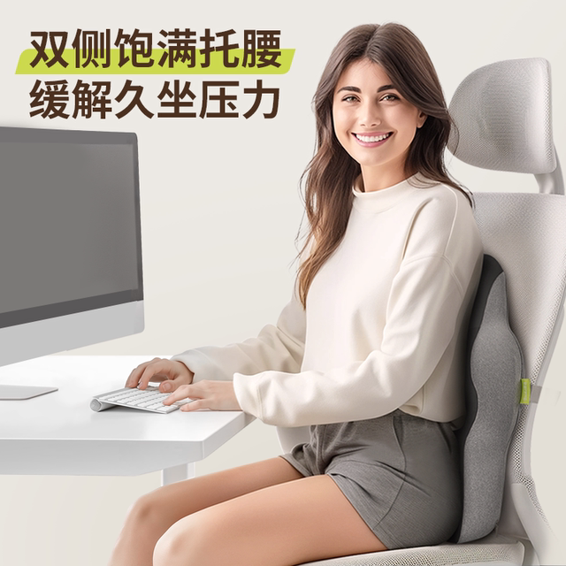 Ridge waist support cushion, office workstation lumbar support, chair ...