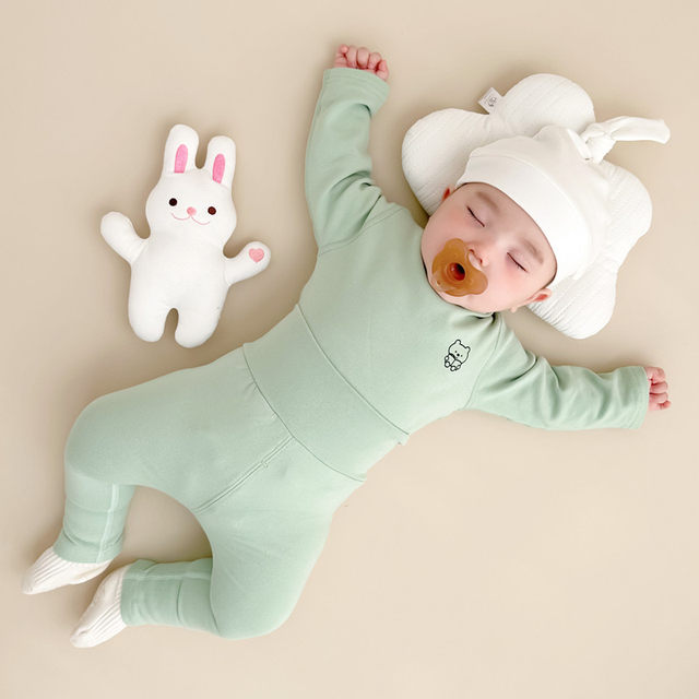Baby pure cotton boneless, traceless baby, autumn clothes, men and ...