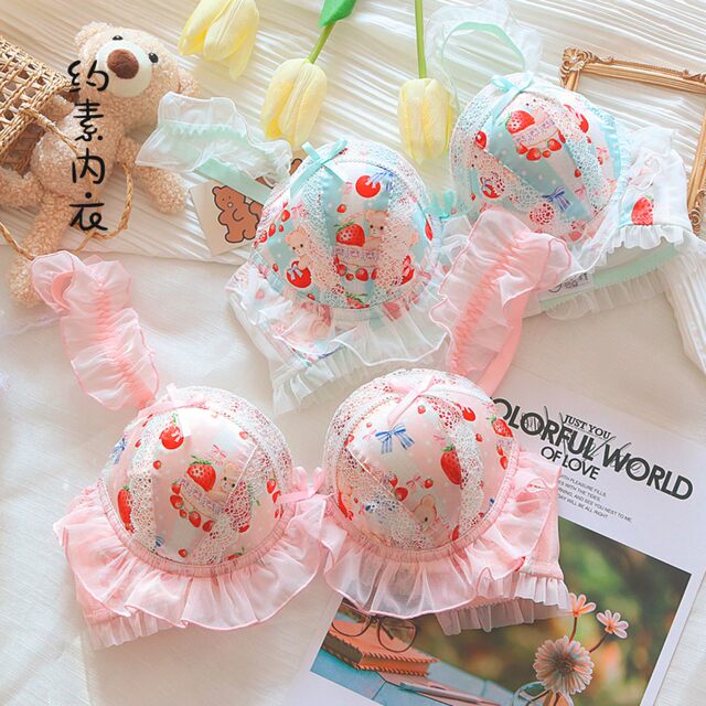 Princess Josu Lolita ~ soft cute bear girl underwear cute little chest ...