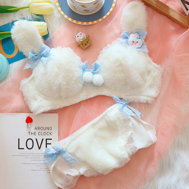 Yosu Milk Rabbit ~ Autumn and winter love plush underwear sleeve ...
