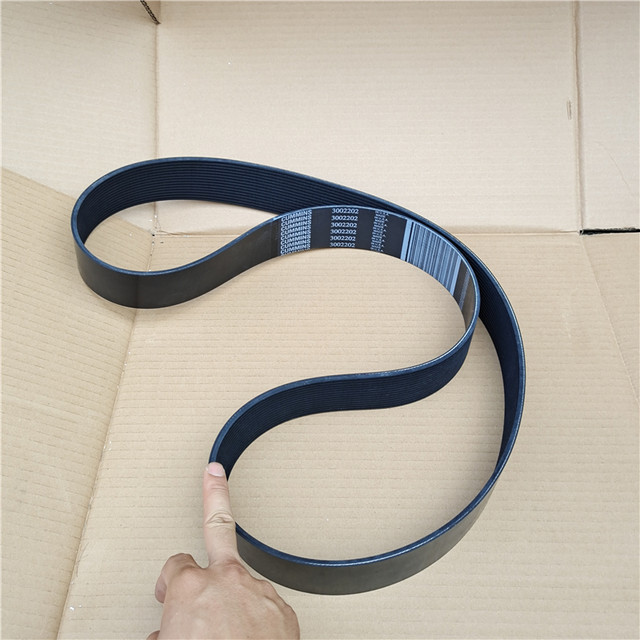3002202/15pk1770 1765 Chongqing Cummins KT19 generator set fan belt ...