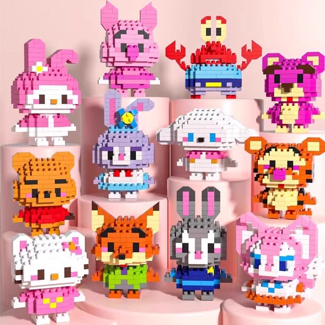 Xingdailu small particles puzzle assembled toy building blocks ...