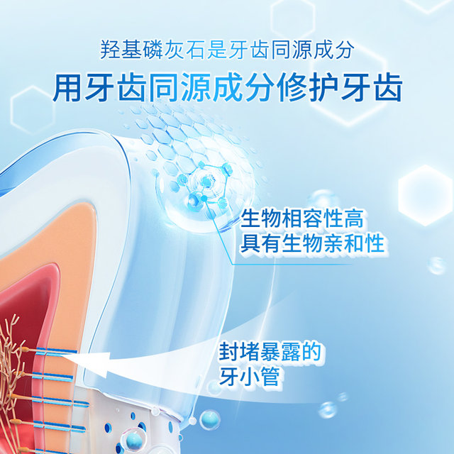 Cold acid hydroxyapatite repair toothpaste toothpaste for adult teeth ...