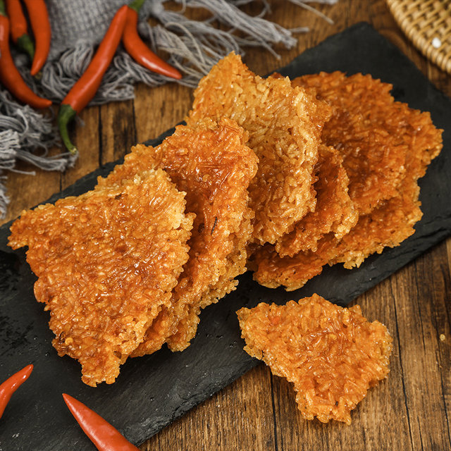 Pota bags, glutinous rice Anhui Yuexi specialty farm, rice snack fried ...