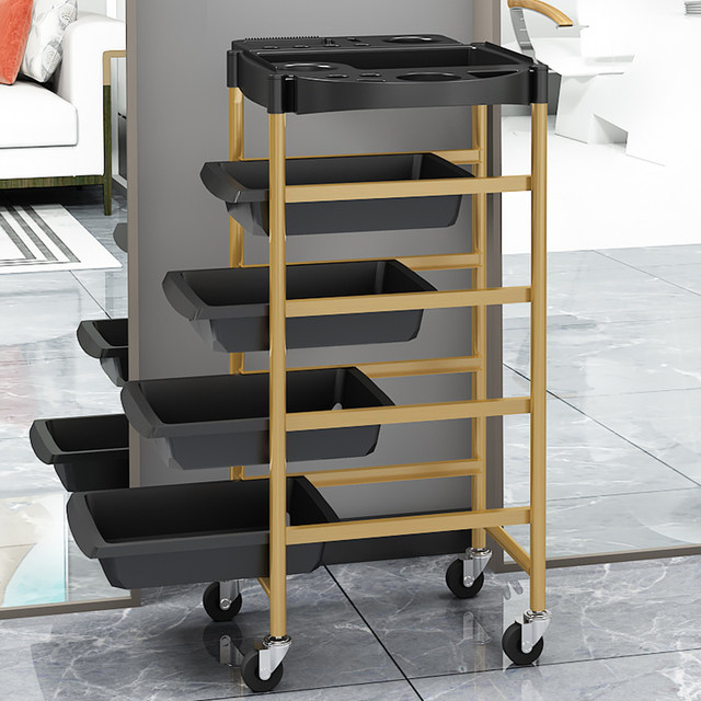 New style hair salon tool cart, multi-functional storage rack, hair bar ...