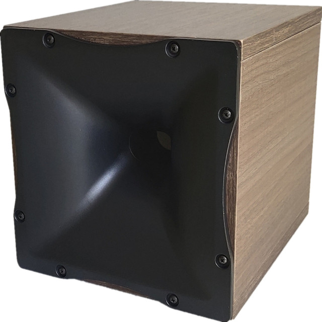 Black 6X6 super high-pitched titanium film horn HiFi fever audio bile ...