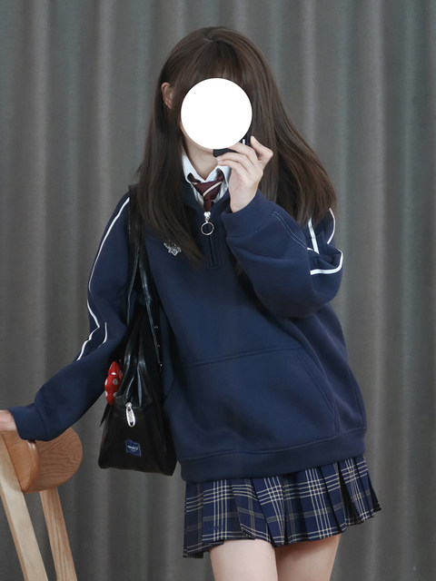 Original spring and autumn hooded sweater, female new niche niche ...