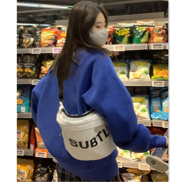 Niche Japanese thin sweater age Chic -reducing foreign size large -size ...