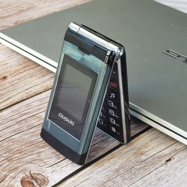 Jusheng Netcom 4G dual-screen flip mobile phone for the elderly with ...