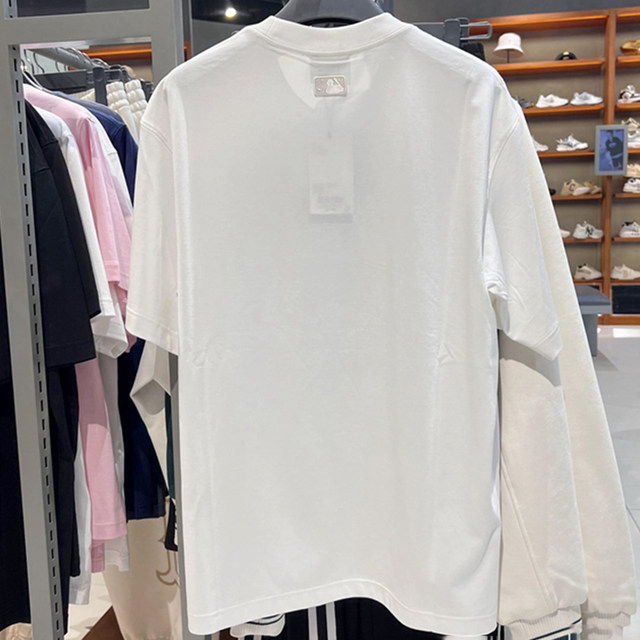 24 New MLB Couple Short Sleeve Men and Women NY Bear Pattern Letter ...