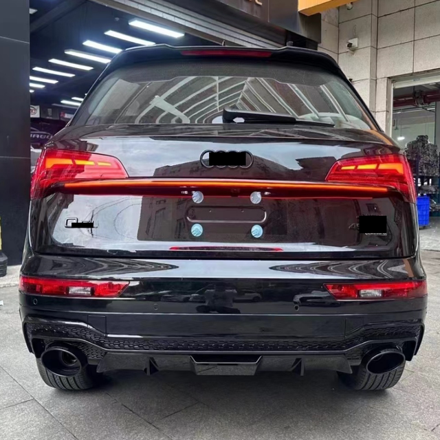 Suitable for 21-25 Audi Q5L modified RSQ5L front bumper center grille ...