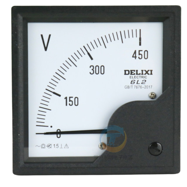 Delixi 6L2 AC current list 50A ampere table 100/5A pointer instrument ...