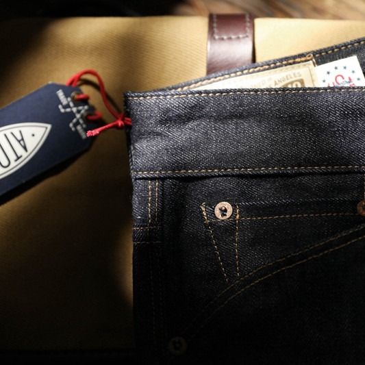 Homemade for A Tong! Homemade heavyweight raw red ear denim original ...