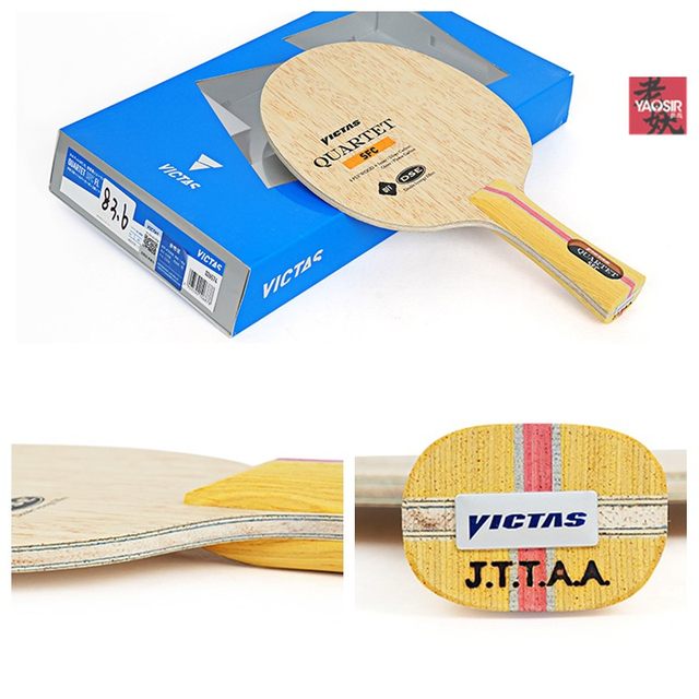 VICTAS QUARTET four-layer aromatic carbon dimension table tennis blade SFC Niwa Takaki carbon