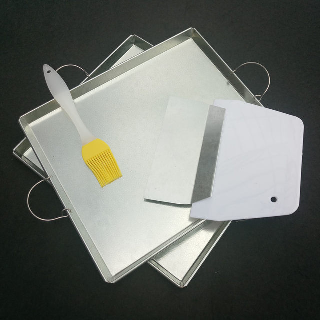 Intestinal powder steamer tray rectangular disk steamed sausage powder ...