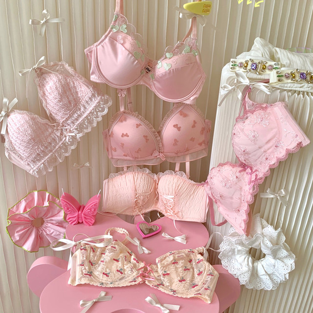 Six rabbits with small pink sugar pink critical underwear for women ...