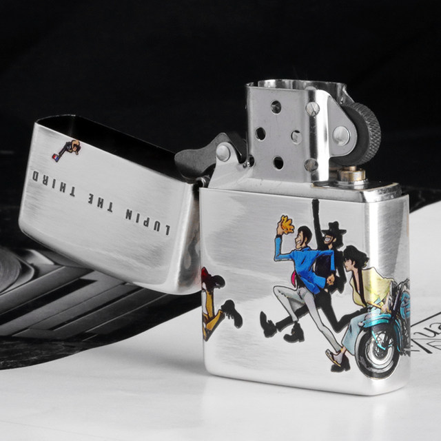 Genuine Japanese version of Zippo lighter Japanese anime Lubang III ...