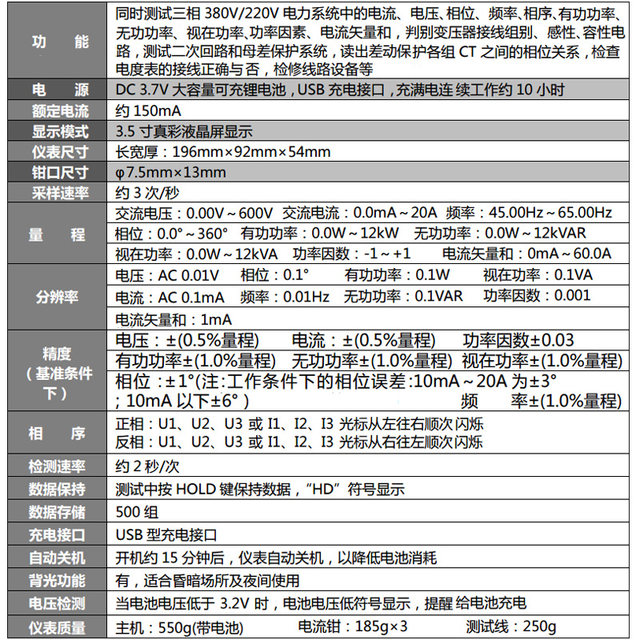 Victory Three Pie Digital Phase Voltan Sales VC4500 phase sequence ...