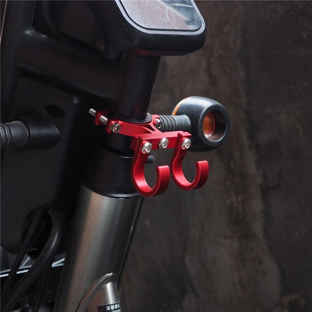 Electric vehicle hook aluminum alloy double hook buckle multi -function ...