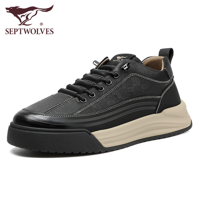 Septwolves men's shoes casual sneakers men's versatile trendy workwear ...