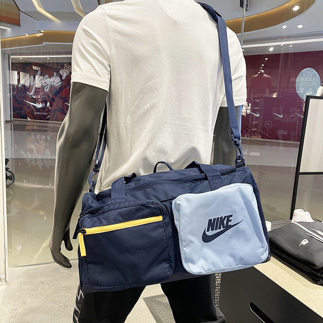 Nike large-capacity fitness training bag sports bucket bag handbag ...